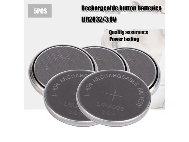 Click here for 5pcs 3.6V 40mah LIR2032 LIR 2032 lithium rechargea... prices