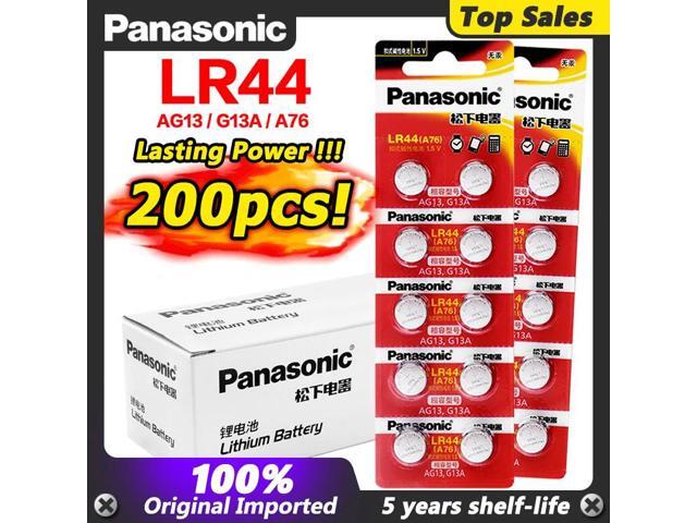 Click here for 200Pcs 1.5v AG13 Zn/MnO2 LR44 LR 44 120mah Calcula... prices