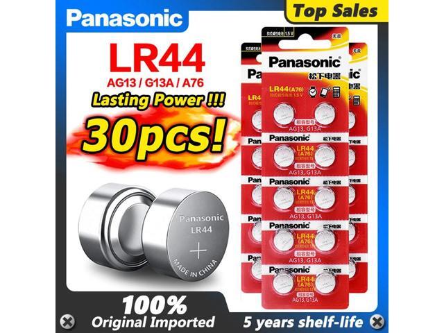 Click here for 30pc 1.5V 120mAh AG13 LR44 LR 44 Zinc Button Coin... prices