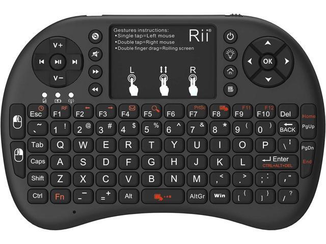 Click here for Rii i8+ Mini Wireless Touch Keyboard Handheld Remo... prices