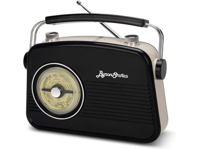 Click here for ByronStatics Black AM FM Radio - Small Portable Ra... prices