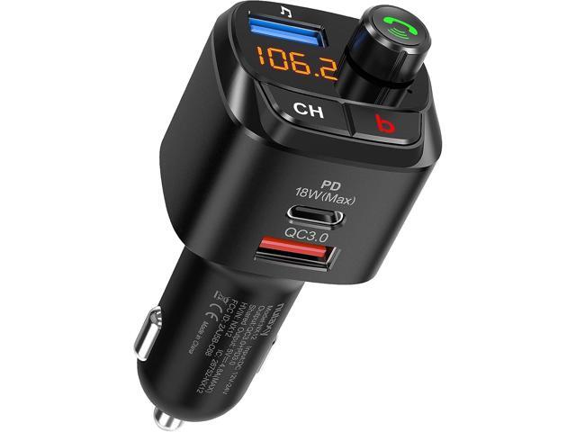 Click here for Nulaxy Bluetooth 5.0 FM Transmitter for Car  QC3.0... prices