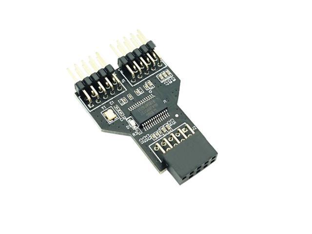 Click here for USB2.0 9 PIN Female to Dual USB2.0 9 Pin Male Adap... prices