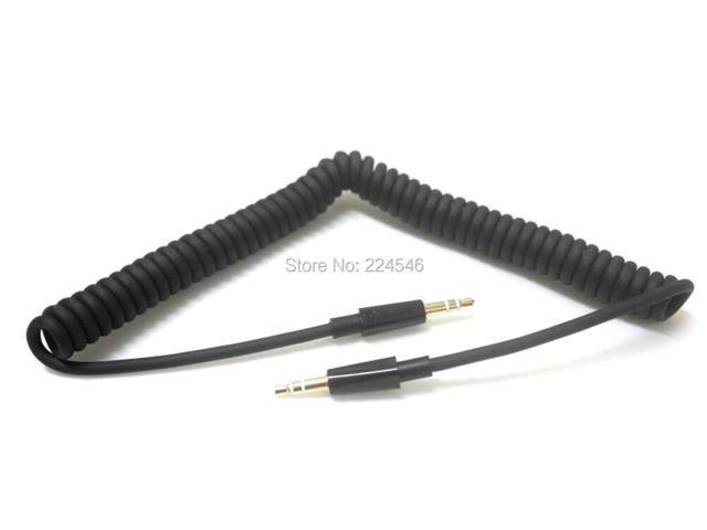 Click here for Coiled Car Stereo Aux Cable 3.5mm Audio Cable for... prices