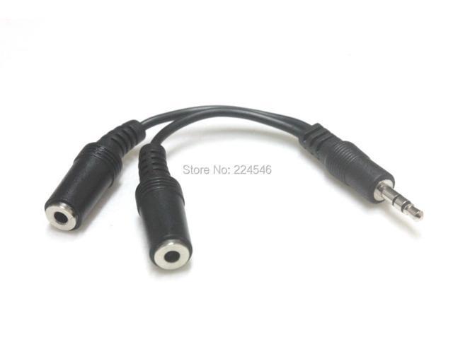 Click here for 3.5mm Stereo Audio Y Splitter 2 Female to 1 Dual M... prices