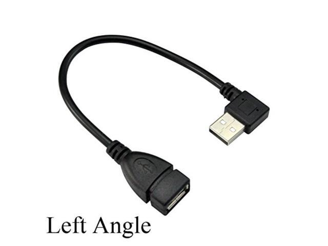 Click here for USB 2.0 Extension Cable - Left Angle A Male to Fem... prices