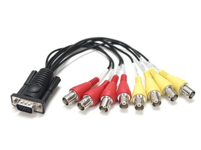 Click here for VGA D-Sub 15Pin Male to 8 BNC Female Connector Aud... prices