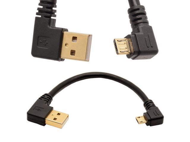 Click here for Gold Plated USB 2.0 A Left Angle to Micro B Right... prices
