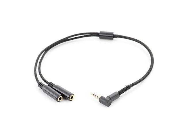 Click here for 3.5mm Audio Stereo Y Splitter Cable 90 Degree Righ... prices