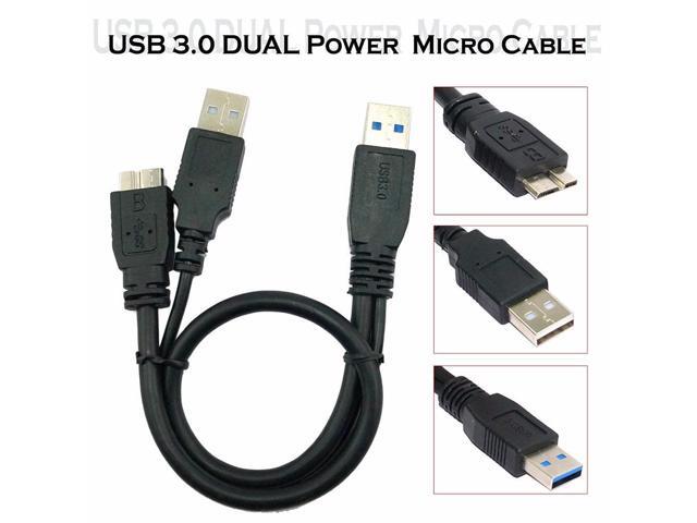 Click here for 50CM USB 3.0 Dual Power Y Shape 2 X Type a to Micr... prices