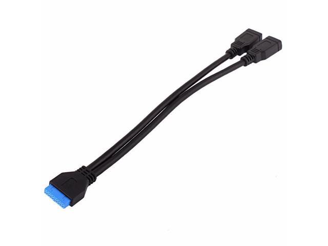Click here for 2 Port 25cm USB 3.0 Type A Female to Motherboard H... prices