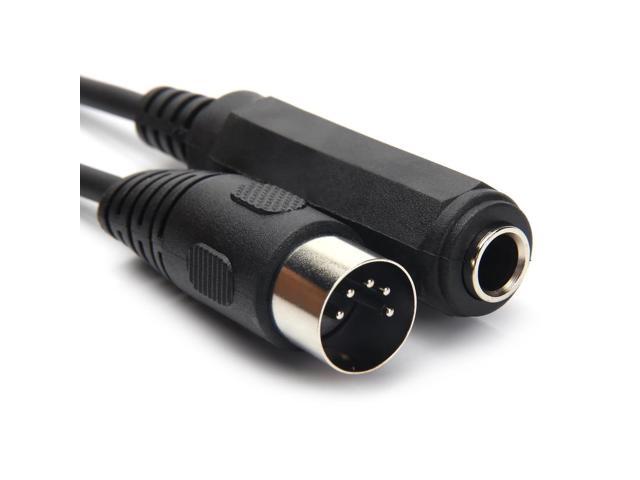 Click here for 6.35mm Female 1/4 TRS to DIN 5 Pin MIDI Cable Adap... prices