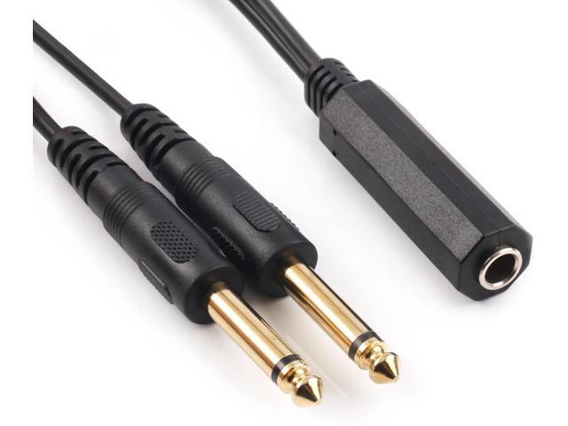 Click here for 6.35mm 1/4 Inch Female to Two 6.35mm 1/4 inch Male... prices