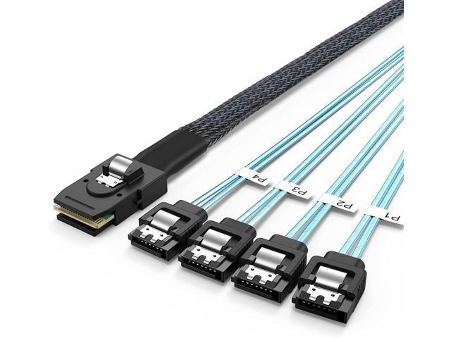 Click here for Mini SAS 36Pin (SFF-8087) Male to 4 SATA 7Pin Fema... prices