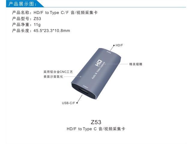 Click here for 4K Video Capture Card for HDMI-compatible female t... prices