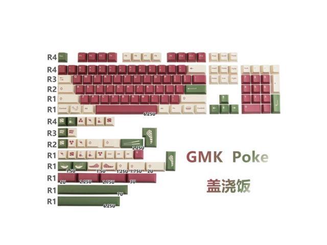 Click here for GMK Poke Keycaps Cherry Profile Keycap With 2.25U... prices
