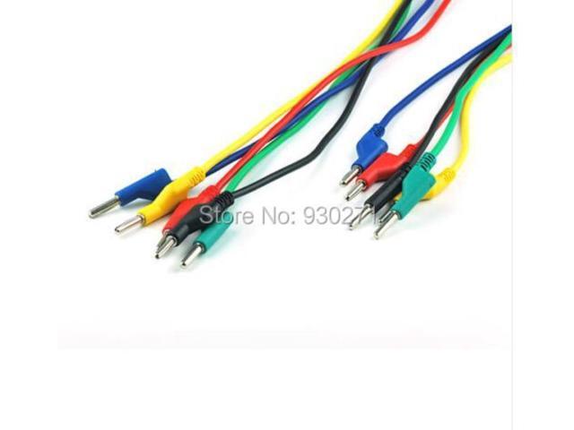 Click here for 5pcs/lot 5 Color 4mm Silicone High Voltage Banana... prices