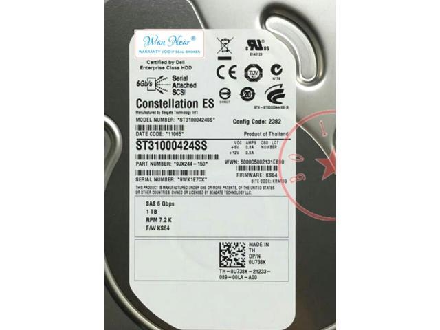 Click here for OIAGLH For server 1TB 7.2K SAS 6G 3.5 inch 0U738K... prices