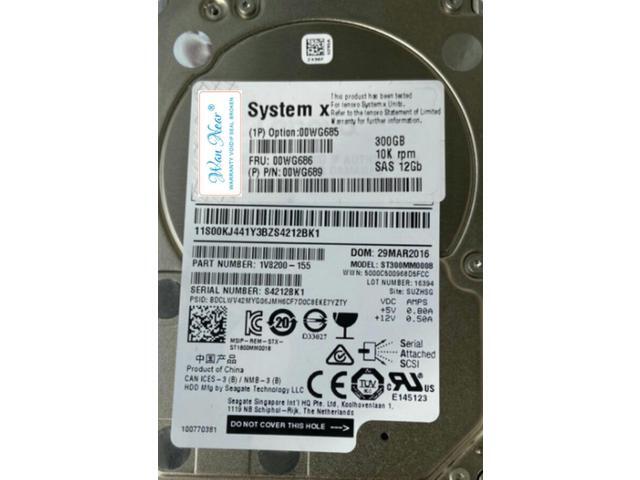 Click here for OIAGLH For server 300G 10K SAS 2.5 12G 00WG686 00W... prices