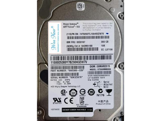 Click here for OIAGLH For 00E6167 300G 10K SAS 2.5 74Y7437 prices