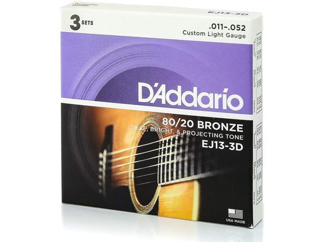 Click here for DAddario EJ13 80/20 Bronze Acoustic Guitar Strings... prices
