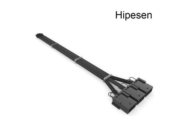 Click here for Hipesen PCIe 5.0 GEN5 12VHPWR PSU Power Cable Supe... prices