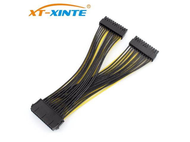 Click here for 20+4Pin Dual PSU Power Supply Cable 24Pin ATX Moth... prices