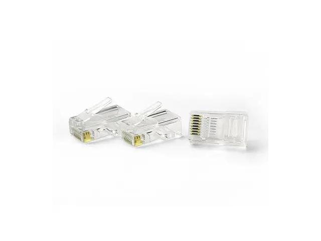 Click here for 50pcs 8Pin RJ45 Connector CAT5 CAT5e Cat6 Modular... prices