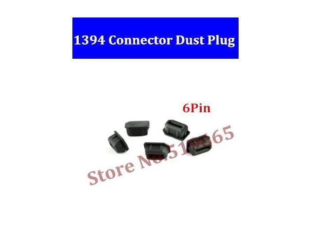 Click here for 50pcs/lots dustproof 1394 6pin stopper /plug to pr... prices
