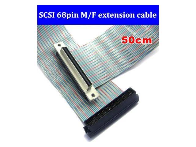 Click here for 50cm SCSI 68pin Male to SCSI 68pin Female cable SC... prices