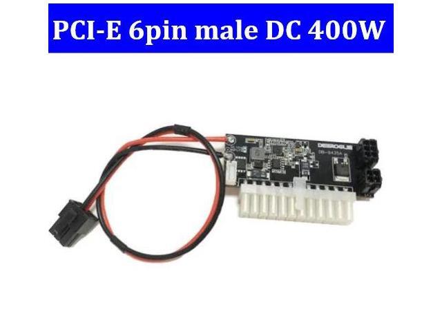 Click here for PCI-E 6pin male Input DC 400W ATX-24pin Power Supp... prices