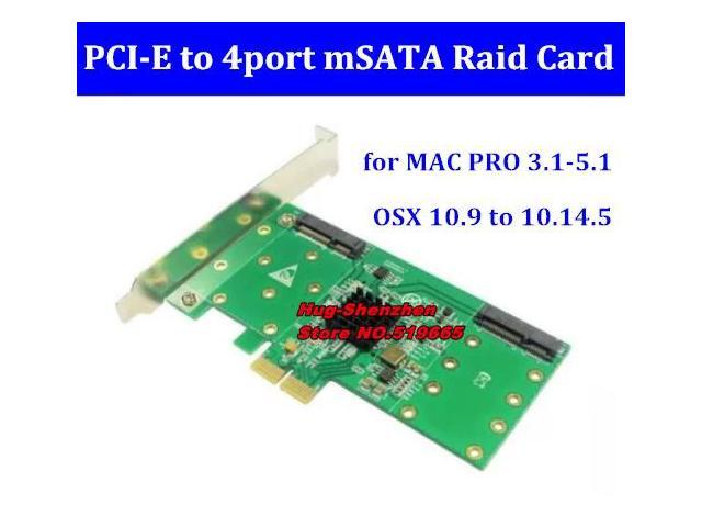 Click here for PCI Express PCI-E x2 to 4 ports mSATA RAID Control... prices