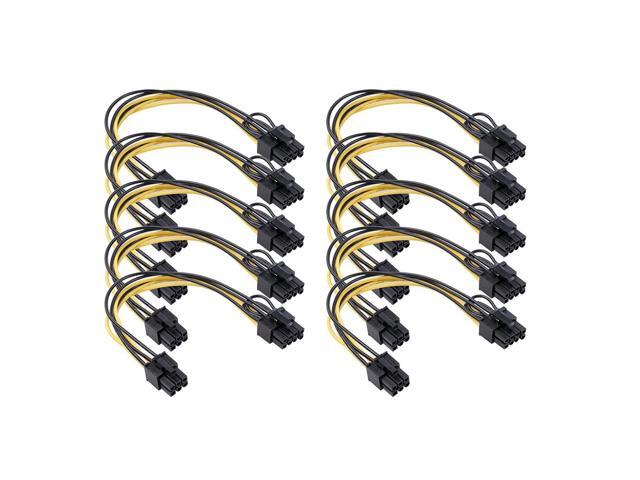 Click here for 10pcs PCI Express 6 Pin to 8 Pin Adapter Cable PCI... prices
