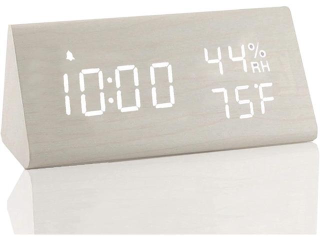 Click here for JALL Upgraded Digital Wooden Alarm Clock  with 3 A... prices