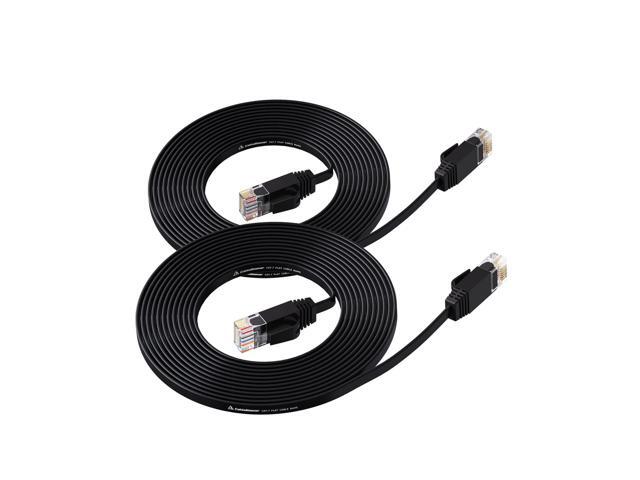 Click here for Cat 6 Ethernet Cable Black 15ft 2pack (at a Cat5e... prices