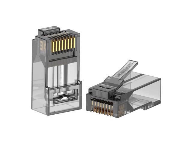 Click here for VCE CAT6 Connectors Pass Through UL-Listed 50-Pack... prices