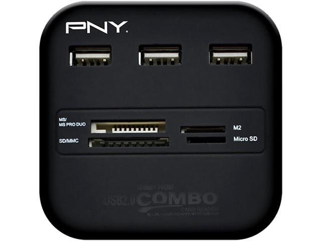 Click here for PNY Multi-Slot USB & Flash Card Reader (P-UBSDRDR2... prices