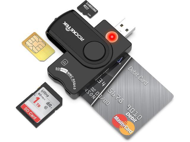 Click here for Smart Card Reader 4-in-1  CAC Card Reader Military... prices