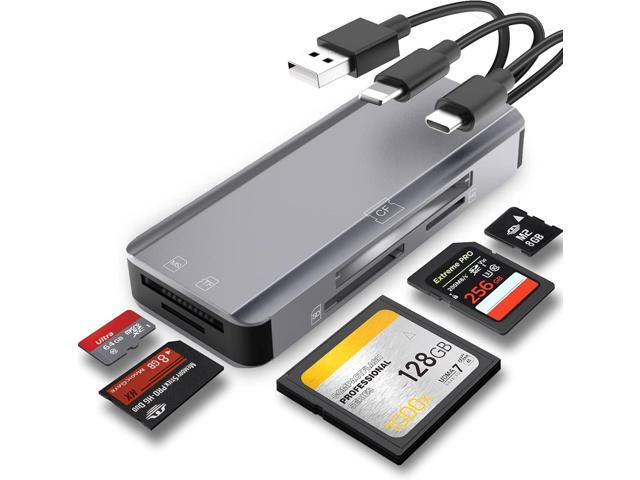 Click here for 5-in-1 Multi Memory Card Reader Aluminum SD/TF/CF/... prices