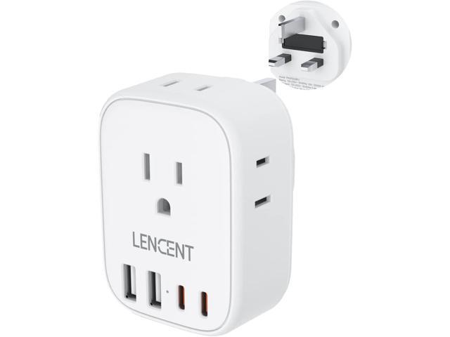 Click here for LENCENT US to UK Ireland Travel Plug Adapter Groun... prices
