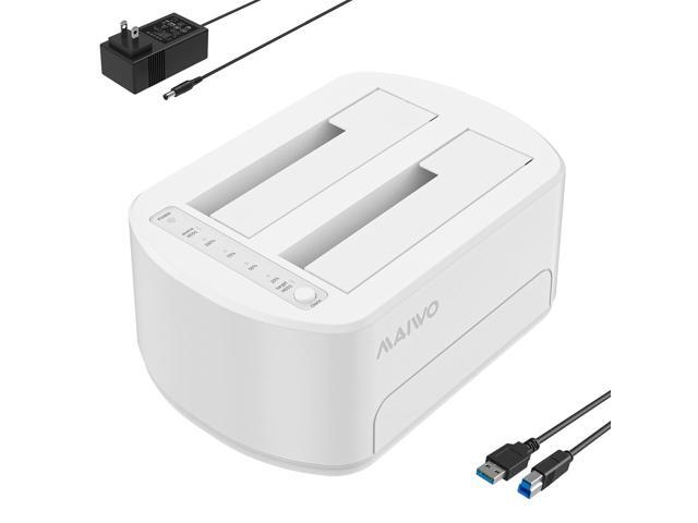 Click here for MAIWO White Dual Bay USB 3.0 to SATA I/II/III Exte... prices