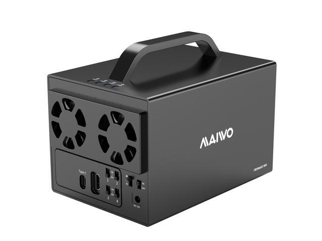 Click here for MAIWO 4 Bay Hard Drive Enclosure with Two Fans  SA... prices