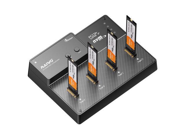Click here for MAIWO 4 Bay M.2 NVMe SSD Dock with Cooling Fan  US... prices