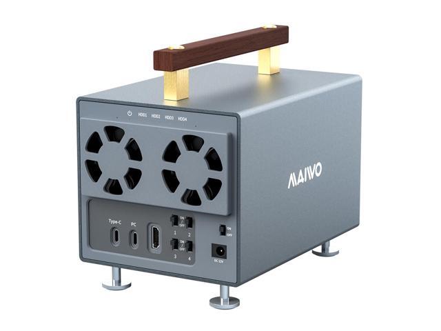 Click here for MAIWO 4 Bay 3.5 inch SATA Hard Drive Enclosure wit... prices