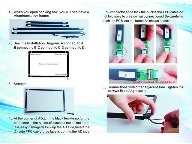 Click here for Design Pie IR Multi Touch Screen Panel Frame 32 In... prices