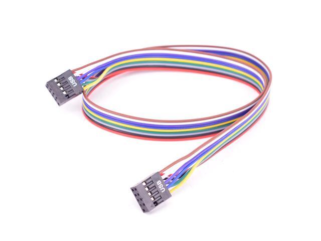 Click here for Desktop 9Pin USB header Female to Female cable PC... prices