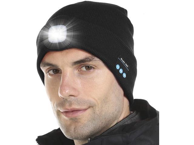 Click here for Bluetooth Beanie Hat with Light  Unisex LED Cap wi... prices