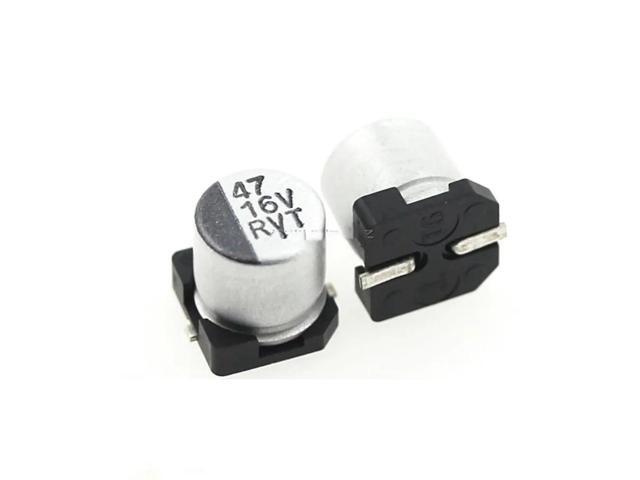 Click here for 20PCS SMD Aluminum Electrolytic Capacitor 16V47UF... prices