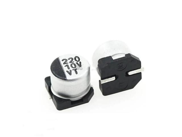 Click here for 20PCS SMD Aluminum Electrolytic Capacitor 10V220UF... prices