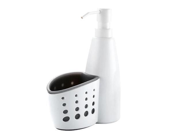 Click here for 400ml Sink Soap Dispenser with Sponge Holder  Plas... prices